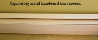 Painting Baseboard Heat Covers