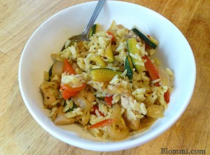 Italian Chicken Fried Rice Recipe