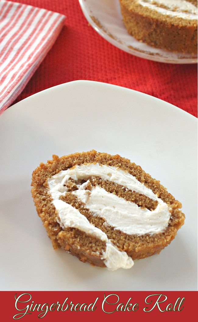 Gingerbread Cake Roll Recipe