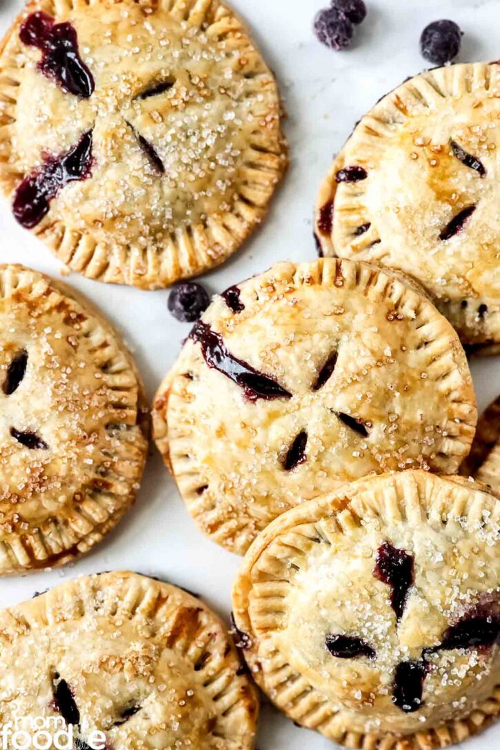 Blueberry Hand Pies Recipe - Mom Foodie