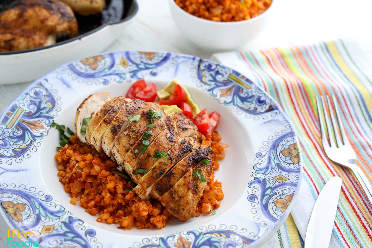 Blackened Chicken - Cajun Chicken Breasts - Mom Foodie