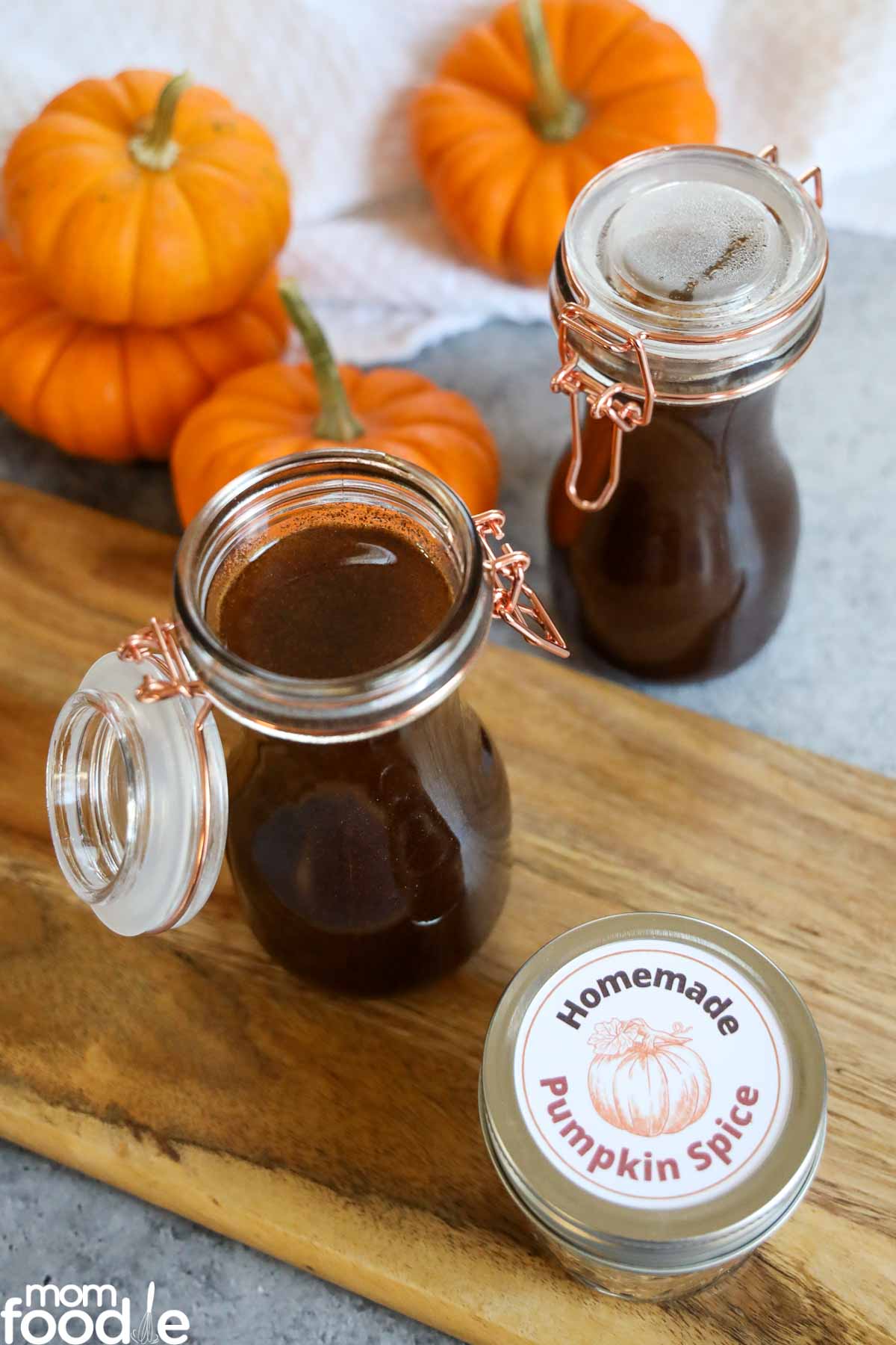 Pumpkin Spice Syrup - Mom Foodie