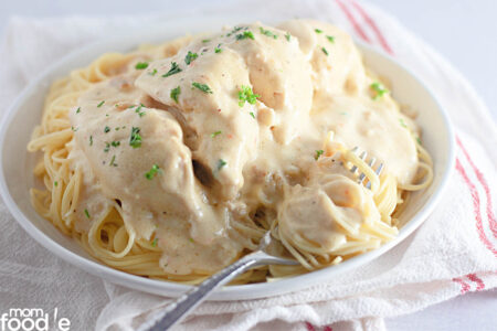 Crockpot Angel Chicken Recipe - Mom Foodie