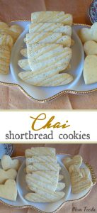 Chai Shortbread Cookie Recipe | Chai Glaze