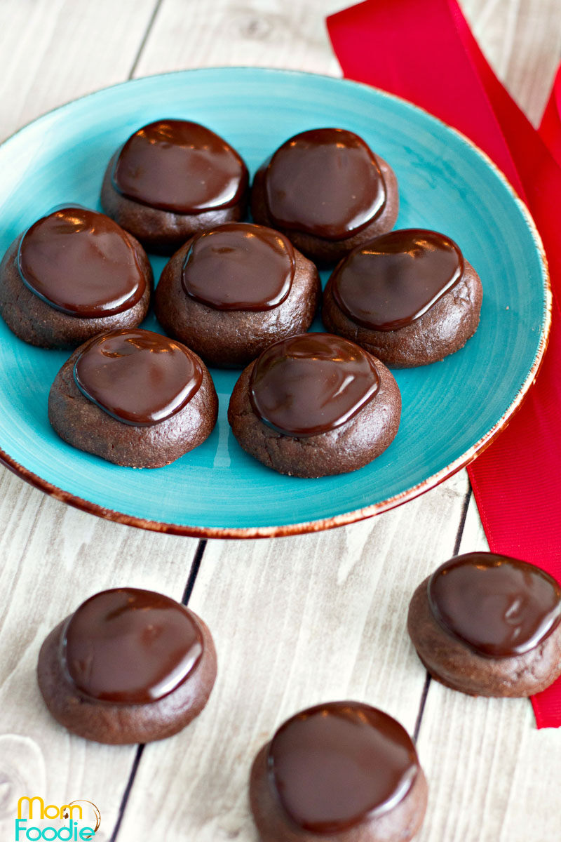 Chewy Chocolate Cookies with Chocolate on Top - Mom Foodie