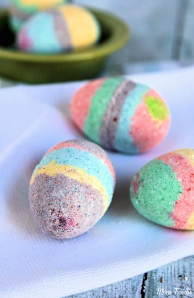 Homemade Easter Egg Bath Bombs - Mom Foodie