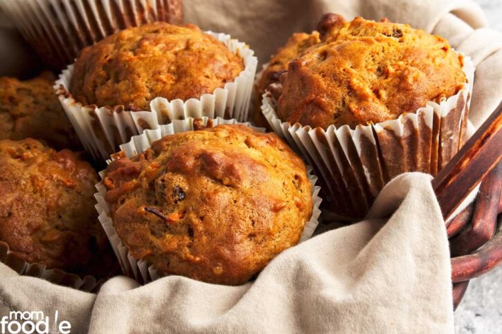 Carrot Muffins Recipe - Mom Foodie