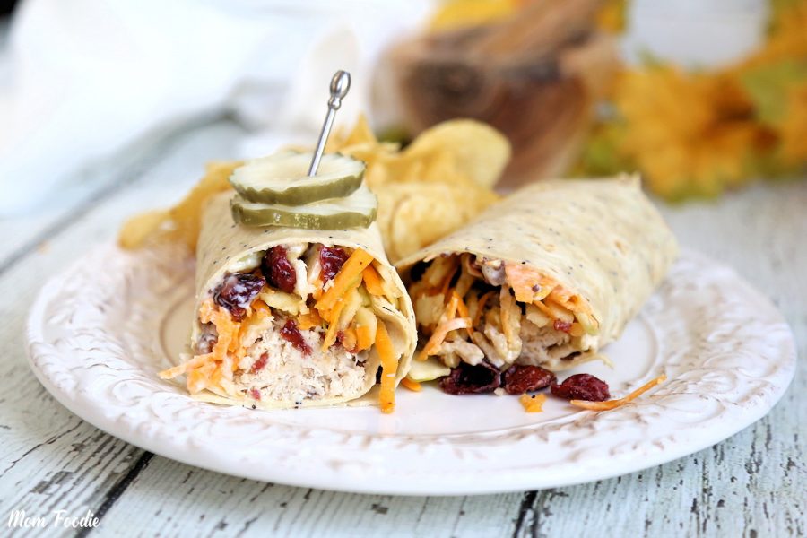 New England Harvest Turkey Wrap Recipe - Mom Foodie