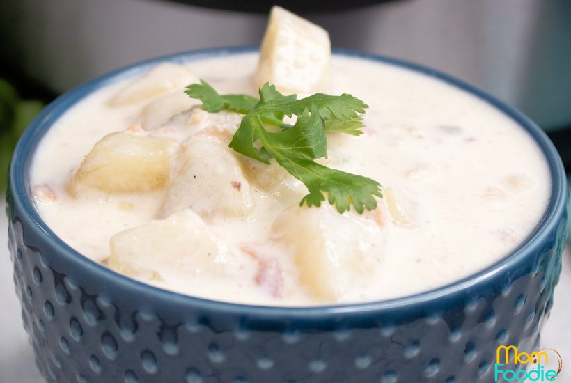 Instant Pot Clam Chowder - 3 Ways - Mom Foodie