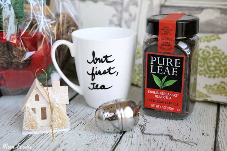 Gourmet Tea Gift Basket with DIY Personalized Tea Cup