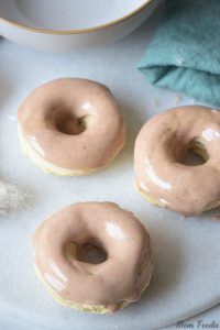 Baked Maple Glazed Donuts - Mom Foodie