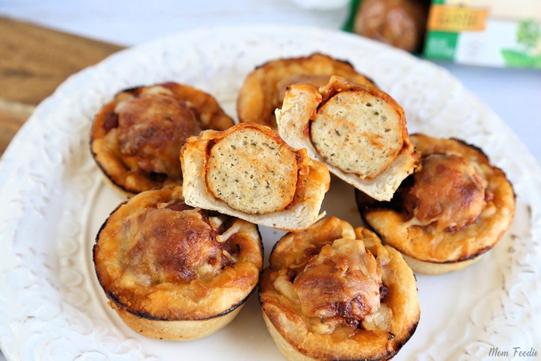 Meatball Pizza Muffins - A Fun Dinner in a Flash! - Mom Foodie