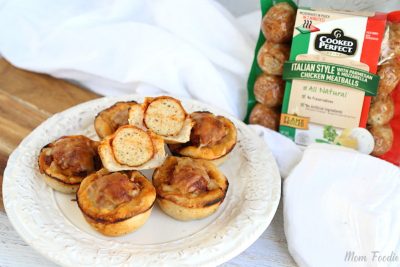 Meatball Pizza Muffins - A Fun Dinner in a Flash! - Mom Foodie