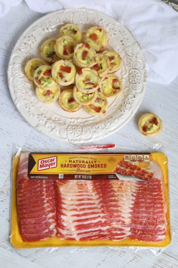 Bacon Mini Quiche - Mom Foodie