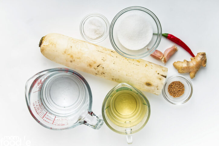 Pickled Daikon Radish Recipe - Mom Foodie