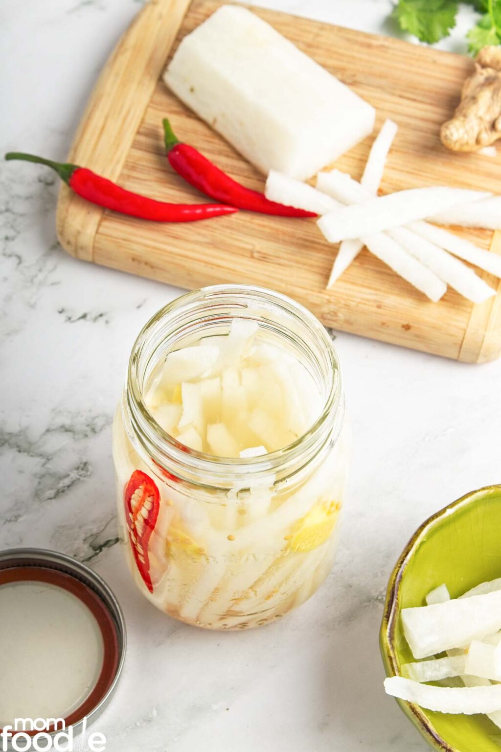 Pickled Daikon Radish Recipe - Mom Foodie