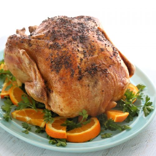 Orange Herb Roasted Turkey - Mom Foodie