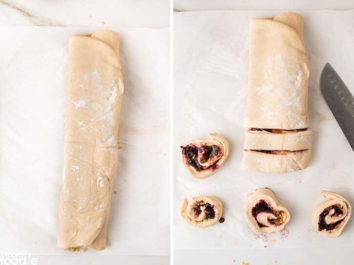 Blueberry Cinnamon Rolls Recipe - Mom Foodie