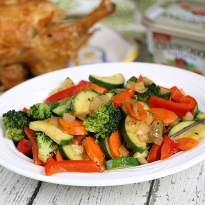 Sauteed Vegetables, Easy Side Dish Recipe
