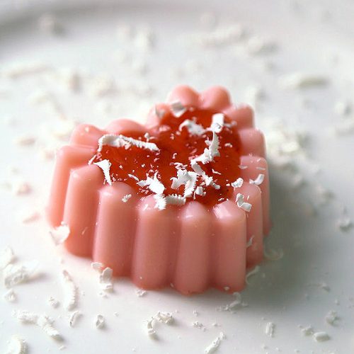 Strawberry Rosewater Pudding Recipe - Mom Foodie