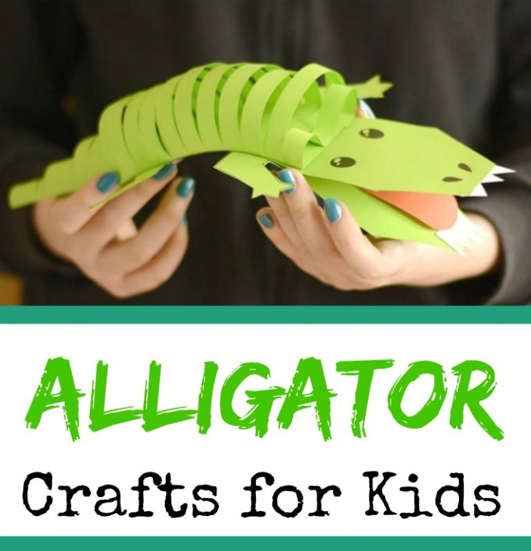 Alligator Crafts for Kids: 8 Exciting Alligator Craft Projects - Mom Foodie