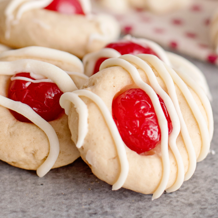 Cherry Almond Cookies - Traditional Italian Cookies