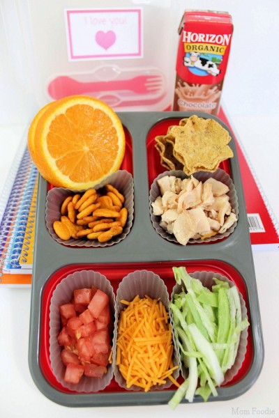 Chicken Taco Bento with Free Printable Lunch Box Notes - Mom Foodie