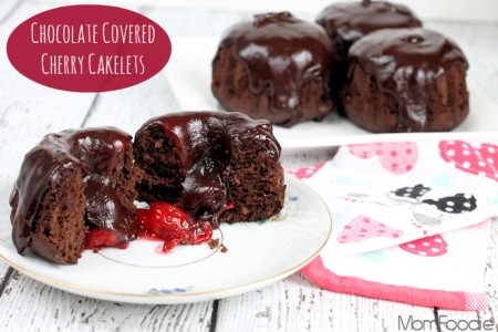 Chocolate Covered Cherry Mini Cakes Recipe - Mom Foodie