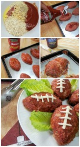 Football Mini Meatloaf Recipe: Easy Football Party Food - Mom Foodie