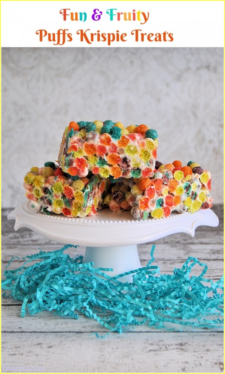 Fruity Puffs Treats Recipe: A Fun Spring Dessert - Mom Foodie