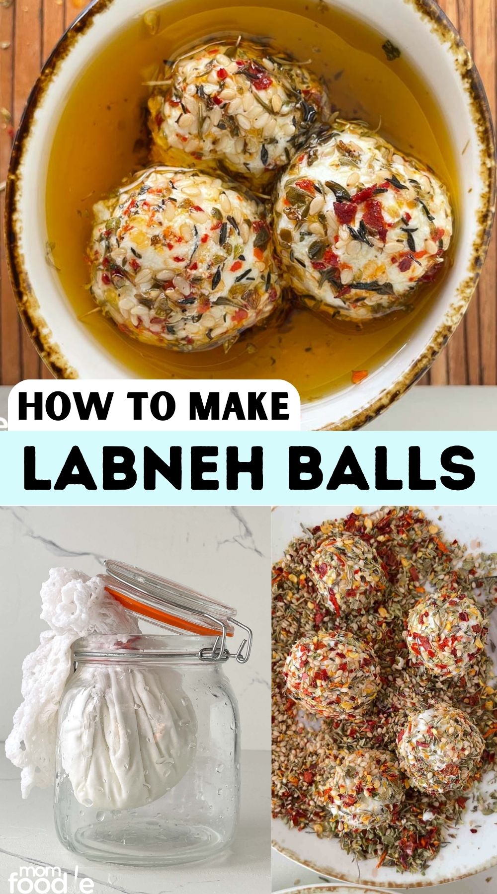 Labneh Balls - Mom Foodie
