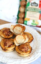 Meatball Pizza Muffins - A Fun Dinner in a Flash! - Mom Foodie