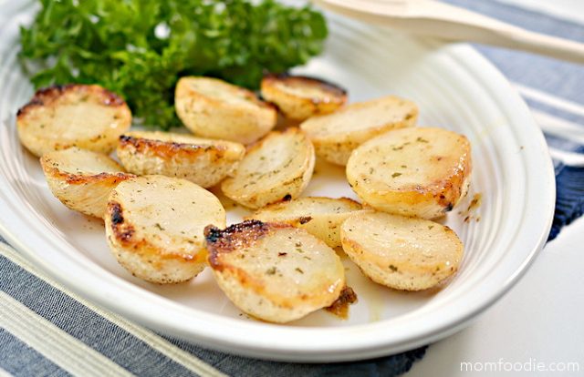 Roasted Turnips, Ranch Style - Lower Carb than Potatoes! - Mom Foodie