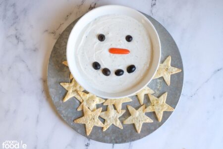 Snowman Dip - Mom Foodie