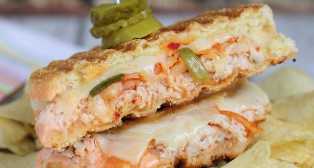 Kimchi Turkey Reuben Sandwich - Mom Foodie